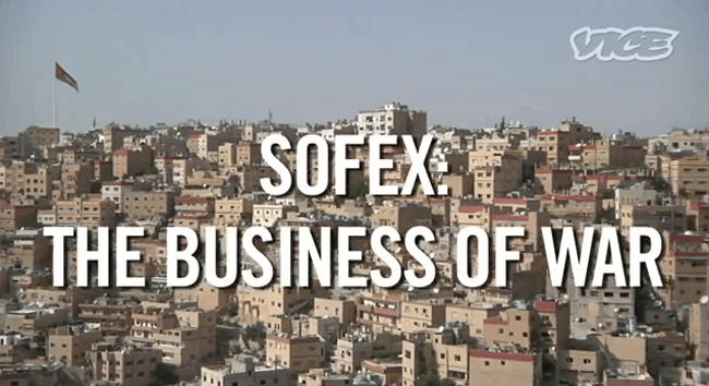 SOFEX: A Weapons Trade Show for War Profiteers - True Activist
