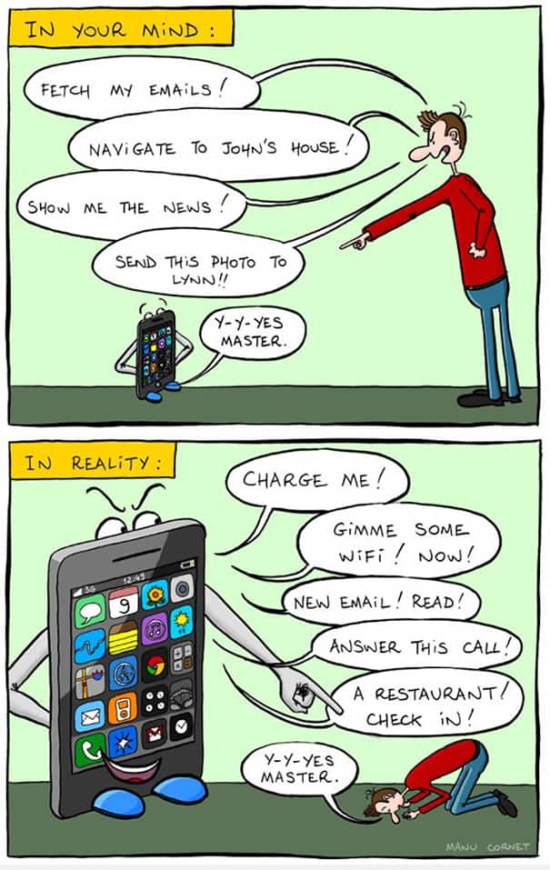 These 30+ Cartoons Illustrate How Smartphones Are The Death Of ...