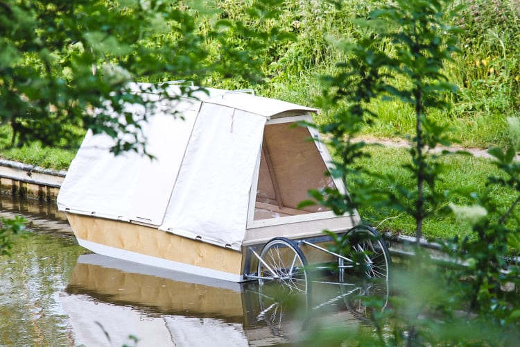 Camp On The Water In This Innovative Floating Sanctuary - True Activist
