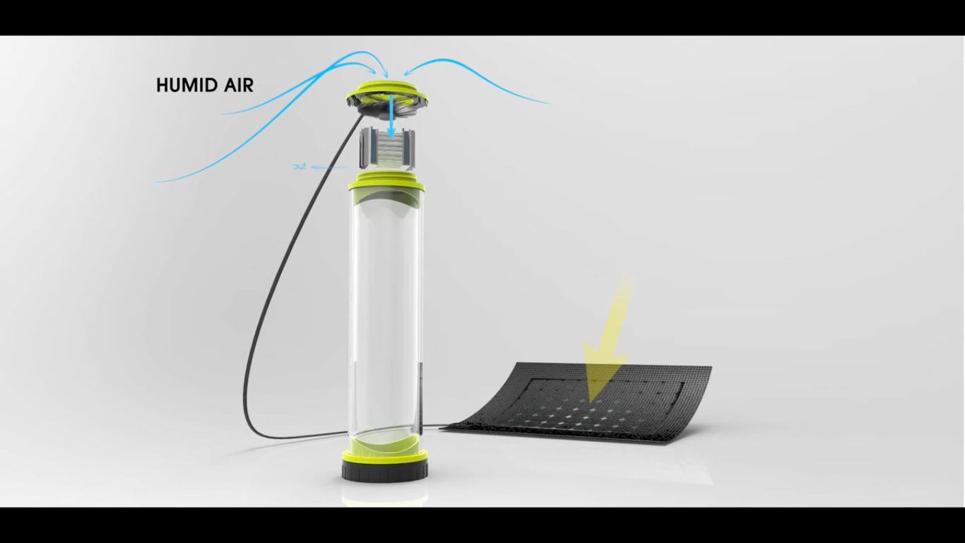This Amazing Drinking Bottle Creates Water Out Of Thin Air! - True Activist