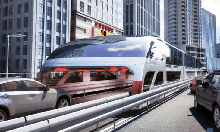 The Transit Elevated Bus Paves The Way For A Greener And Faster Commute ...