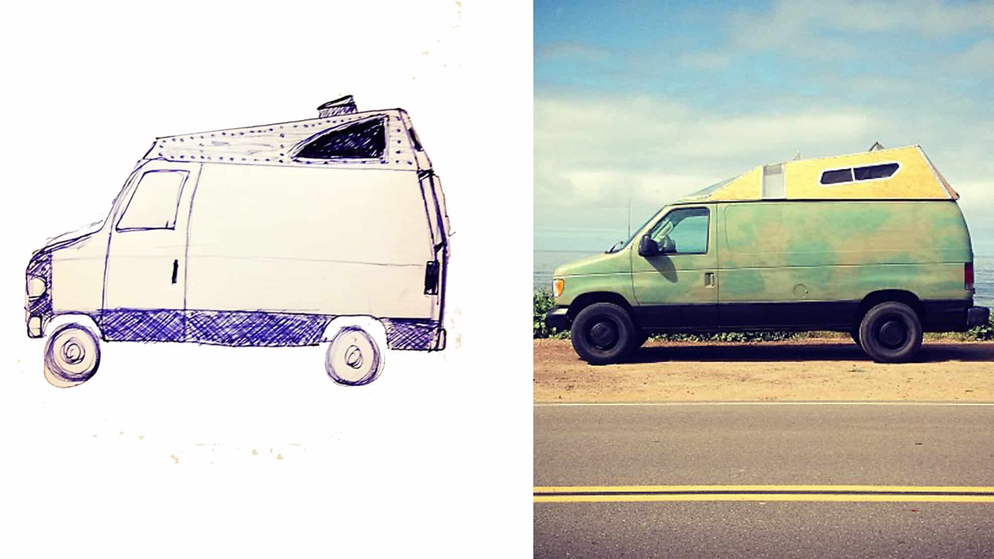 Watch As This Filmmaker Converts His 14 Ft Van Into A Traveling Home ...