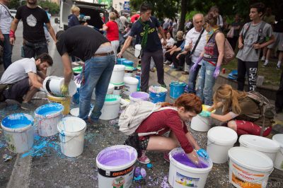 18 Astonishing Photos From The Color Protest In Macedonia - True Activist