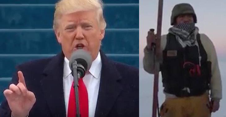 As Everyone Watches The Inauguration, Violence Returns To Standing Rock ...